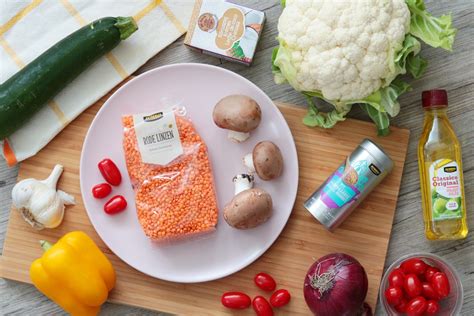 Vegetarische Curry Met Bloemkool En Linzen Romig Vaker Vrolijk