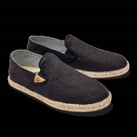 Olukai Kaula Paa Kapa Espadrille Shoes In Lava Rock Grailed