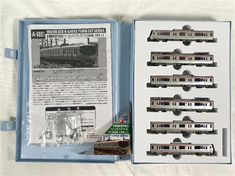 4 12＊nゲージ マイクロエース A 6891 首都圏新都市鉄道 つくばエクスプレス Tx 2000系 6両セット Microace 鉄道