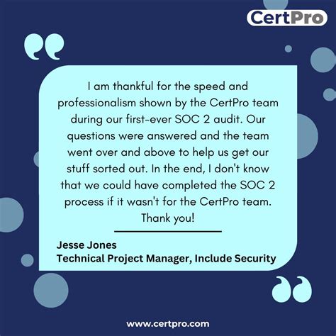 Soc2 Cybersecurity Datasecurity Audit Certpro