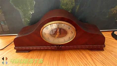Revere Westminster Chime Mantle Clock - YouTube