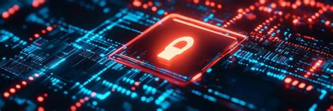 A Glowing Red Padlock Symbol On A Circuit Board Representing The Importance Of Cybersecurity I