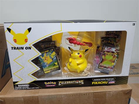 Pikachu Vmax Celebrations Th Anniversary Hobbies Toys Toys Games On Carousell