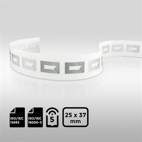 Nxp Icode® Slix Coated Paper Nfc Label 40×25mm Rfid Label