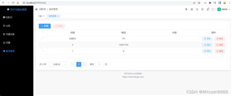 17diy可视化 拖拽设计1天搞定主流小程序 后台留言管理前端diy拖动页面 Csdn博客