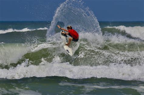 Rip Curl Gromsearch Qualifier 3 Delivers To New Smyrna Beach With Pumping Surf From Hurricane