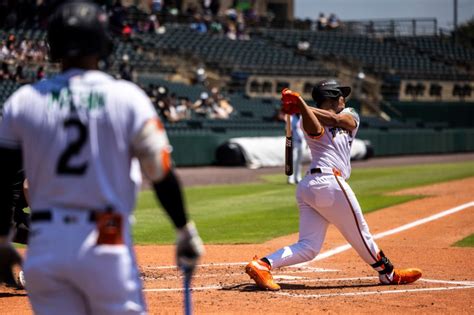 Samuel Basallo Jud Fabian Power Norfolk Tides Past Louisville Bats In