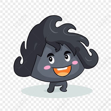 흰색 배경 벡터에 재미 있는 머리 문자로 Wifi 클립 아트 문자 검은 문자 만화 그림 Png 일러스트 무료 다운로드 Lovepik