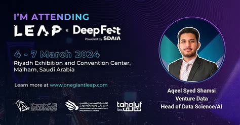 Leap And Deepfest 2024 Aqeel Syed Shamsi