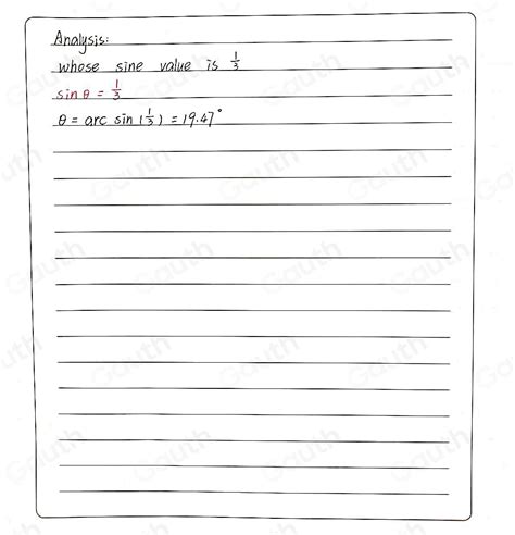 Solved Use Your Calculator To Find The Angle To The Nearest Hundredth Of A Degree Whose Sine