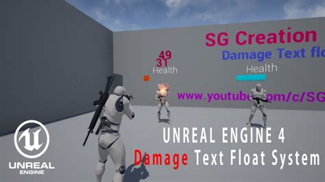 Unreal Engine 4 Damage Text Float System YouTube