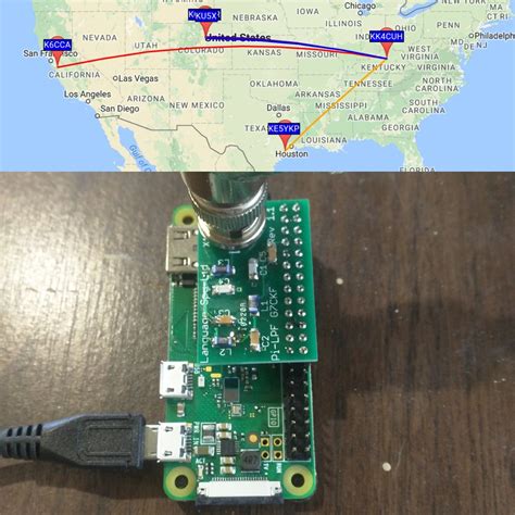 Raspberry Pi Zero Wspr Beacon 165 Mw Kentucky To Cali Awesome