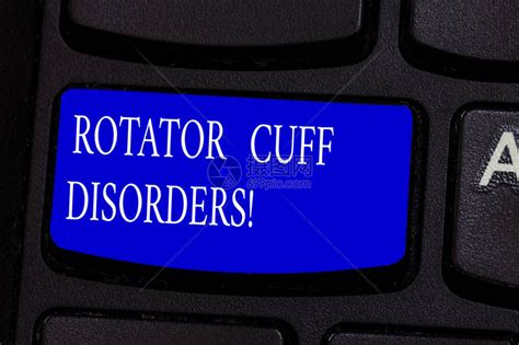 概念手写显示肩袖疾病肩部的商务照片文本组织受到刺激或损坏键盘意图创建计算高清图片下载 正版图片505777954 摄图网