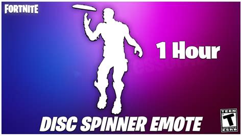 Fortnite Disc Spinner Emote 1 Hour Version Youtube