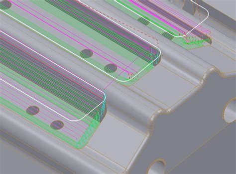 Tool Gouges Top Sloping Faces When Using Constant Z Strategy In Powermill