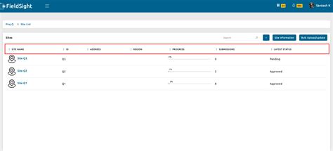 Site List Under Project The Columns Are Not Sortable · Issue 281 · Fieldsightfieldsight · Github