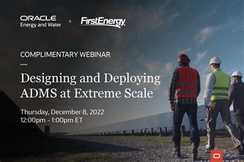 Oracle Energy And Water On Linkedin Designing And Deploying Adms At Extreme Scale With Oracle