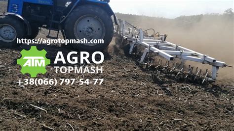 Роторно-зубовая борона РЗБ - АгроТопМаш