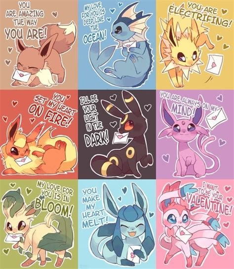 Aww Pokemon Eeveelutions Pokemon Eevee Pokemon Eevee Evolutions
