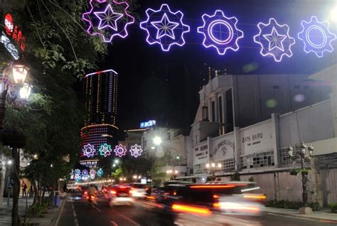Gambar Lampu Hias Jalan Mosi