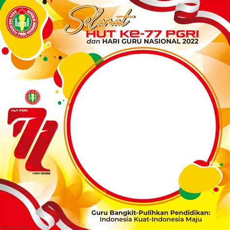 Link Twibbon Hari Guru Nasional Pgri 2022 Indonesia Portal Pppk Riset