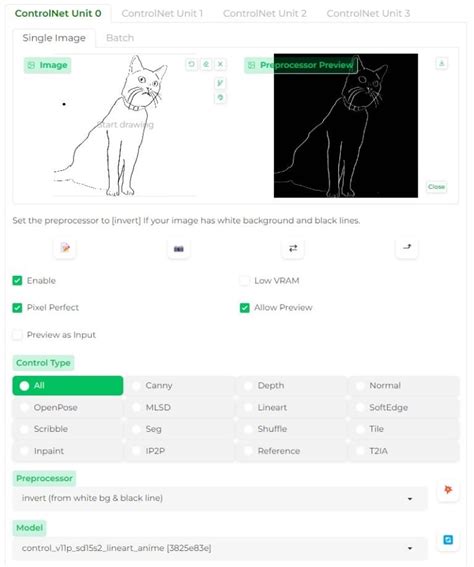 how line art controls the drawing an introduction to controlnet s