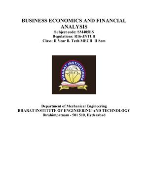 Bba Befa Lesson Business Economics Meaning Nature Scope And Significance