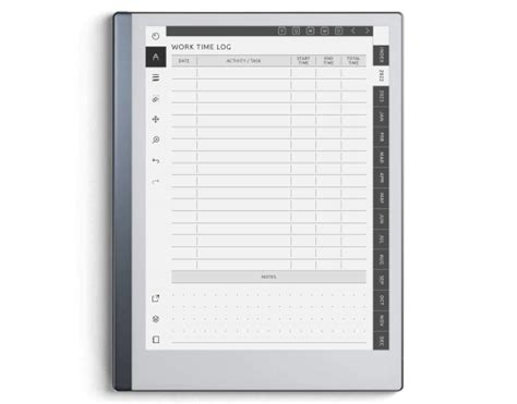 Remarkable Work Planner