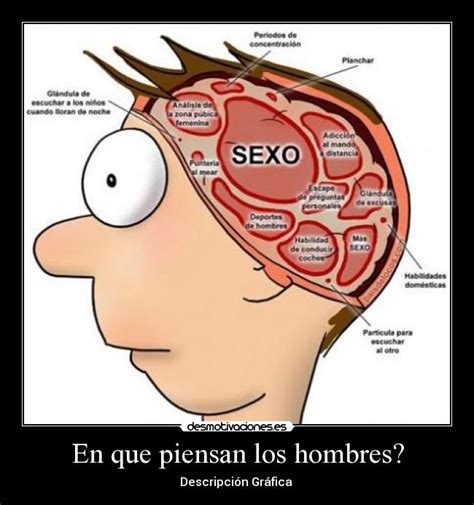 En Que Piensan Los Hombres Desmotivaciones