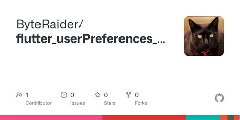 Github Byteraider Flutter Userpreferences Sampleapp