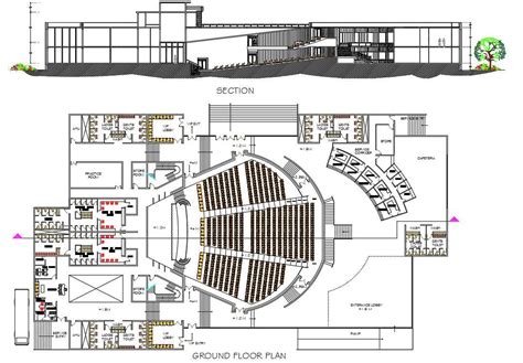 Floor Plan Section Drawing Auditorium Plan Floor Plans Porn Sex Picture