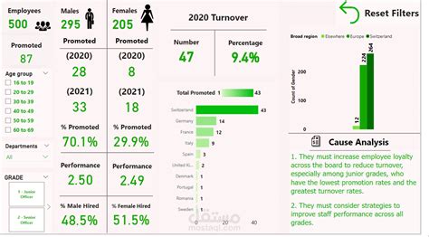 Hr Analysis Dashboard مستقل