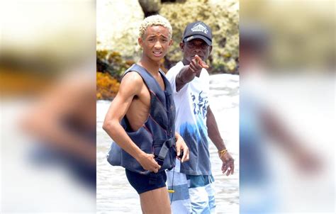 Jaden Smith Is Nearly Naked On The Set Of His Latest Music Video
