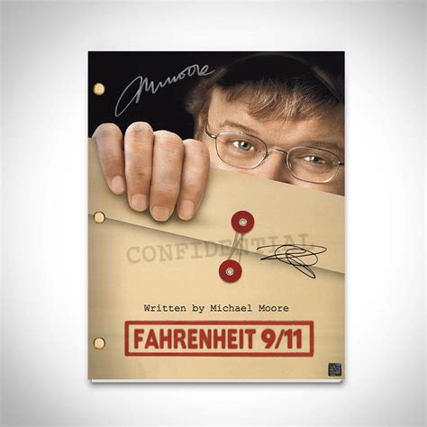 Fahrenheit 911 Transcript Limited Signature Edition Rare T