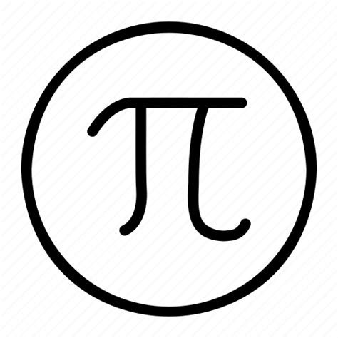 Pi Mathematics Maths Mathematical Constant Icon Download On