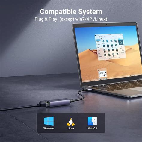 Ugreen Usb 3 0 To Gigabit Ethernet Adapter Space Gray 50922 Technify Pk