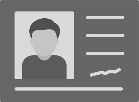 Identification Card Vector Icon 20792032 Vector Art At Vecteezy