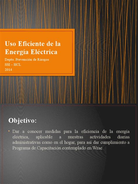 Guía Práctica Para El Uso Eficiente De La Energía Eléctrica Pdf Uso