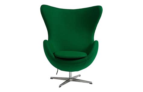 Кресло "egg chair" (Dg) зеленый кашемир 76x105x82 см. 30677 - купить в ...