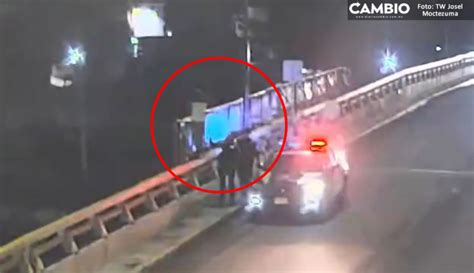 Video ¡héroes Policías Evitan Que Joven Se Quite La Vida En Puente De