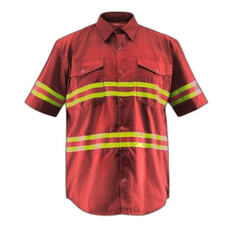 Premium High Visibility Hi Vis Reflective Safety Work Shirts Full