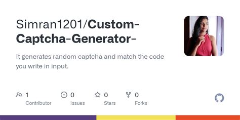 Github Simran1201 Custom Captcha Generator It Generates Random