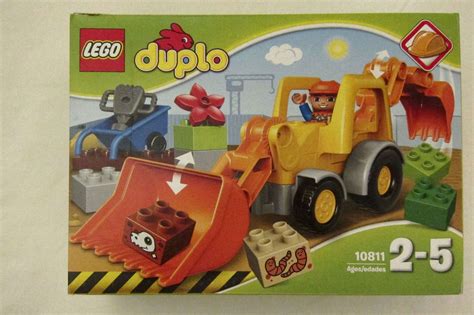 Конструктор LEGO® DUPLO® 10811 Экскаватор-погрузчик — купить в интернет ...