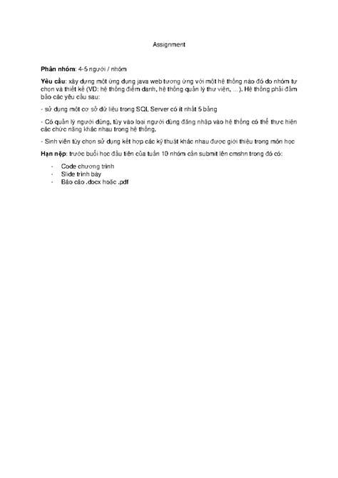 Prj301 Group Project Java Web App Development Guidelines Studocu