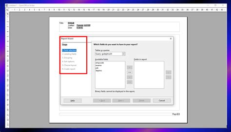 Comprehensive Notes Creating Reports In Base Class 10 It 402