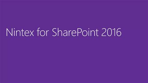 Nintex Sharepoint And Office 365 Roadmap For Workflow And Forms Ppt