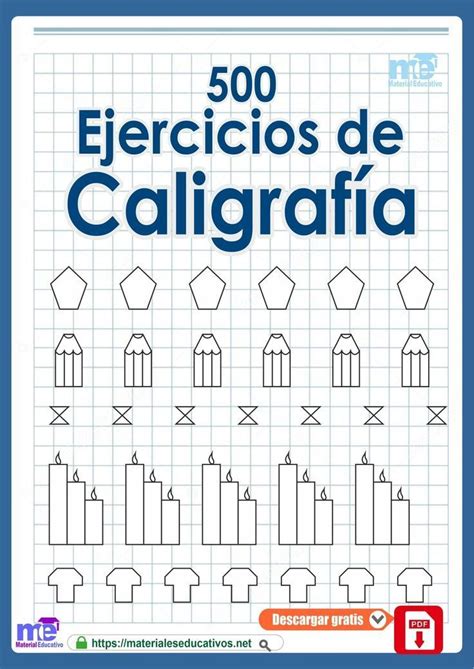 Fotos En Material Educativo F48 Ejercicios De Escritura Tecnicas De