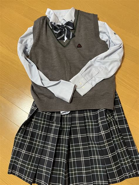 制服市場 鹿児島県 鹿児島県 鹿児島県 鹿児島高校 冬制服 ニットベスト付 やや大きめ