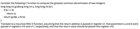 Translate The Following C For Loop To Risc V Assembly