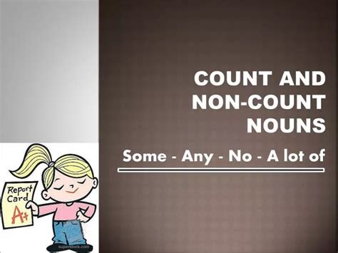 PPT COUNT AND Non COUNT NOUNS PowerPoint Presentation Free Download ID 1867467